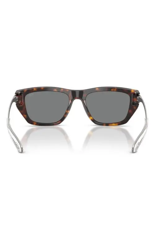 DIESEL® Square Sunglasses - Havana/dark Grey