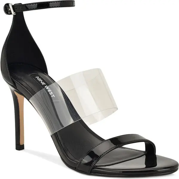 Nine West Vallie Ankle Strap Sandal - Black