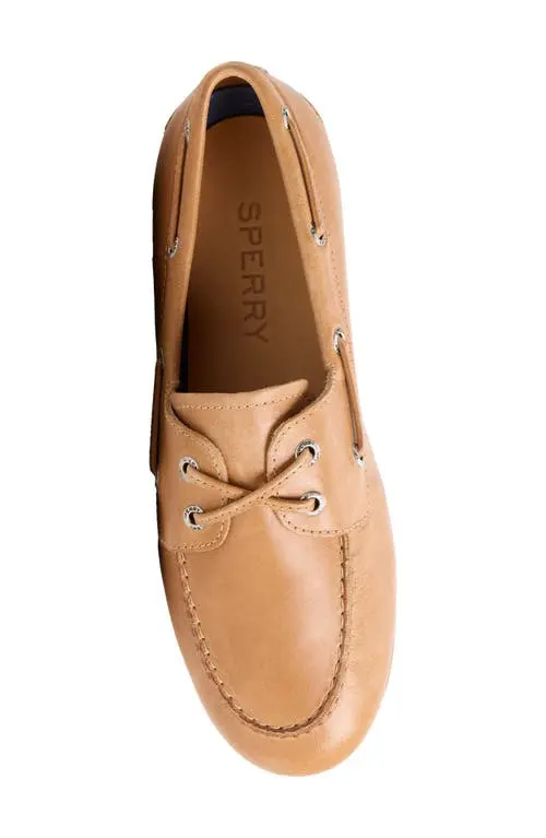 Sperry Slim Boat Shoe - Tan