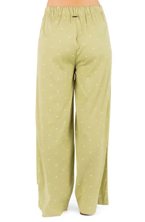 Hurley Wavy Dot Wide Leg Pants