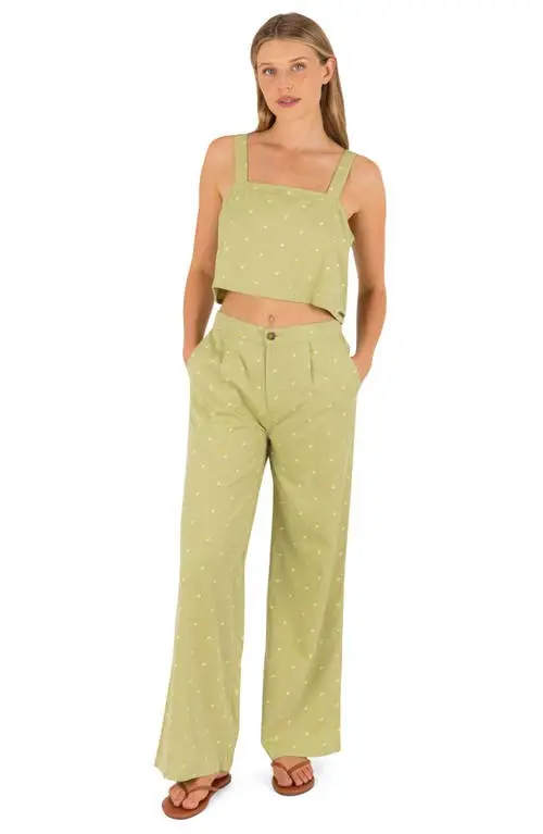 Hurley Wavy Dot Wide Leg Pants