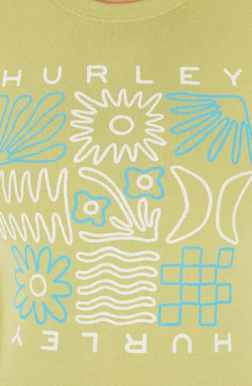 Hurley Array Cotton Graphic Baby Tee