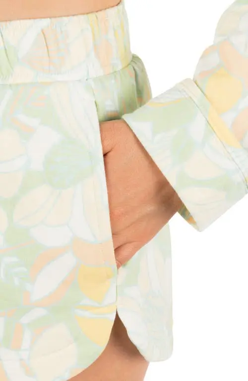 Hurley Safari Floral Print Shorts - Spray