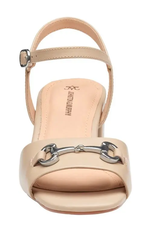 Johnston & Murphy Edith Bit Ankle Strap Sandal