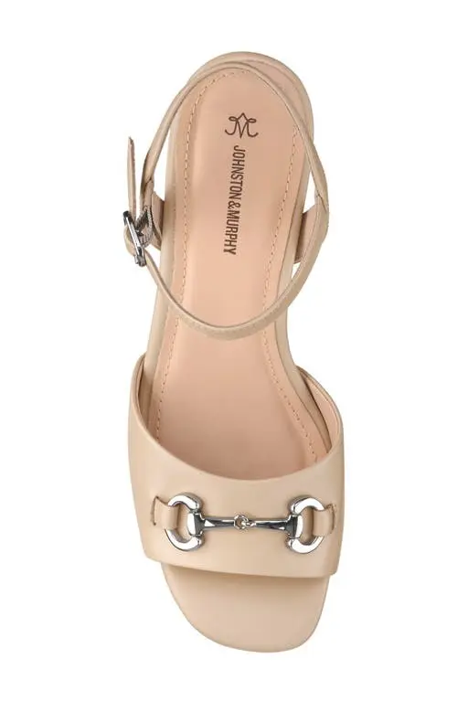 Johnston & Murphy Edith Bit Ankle Strap Sandal