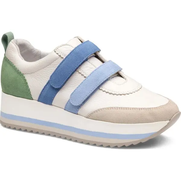 Johnston & Murphy Gracie Double Strap Platform Sneakers