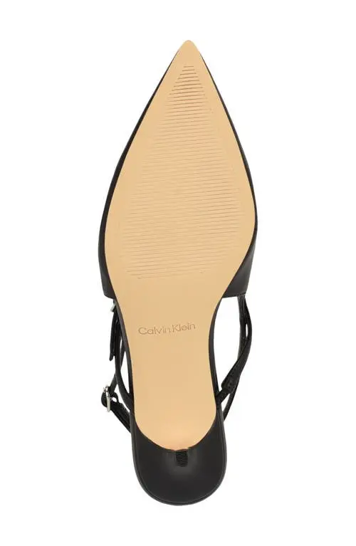 Calvin Klein Vierra 2 Slingback Pumps - Black