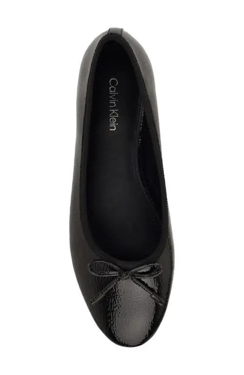 Calvin Klein Cyrie Ballet Flat - Black