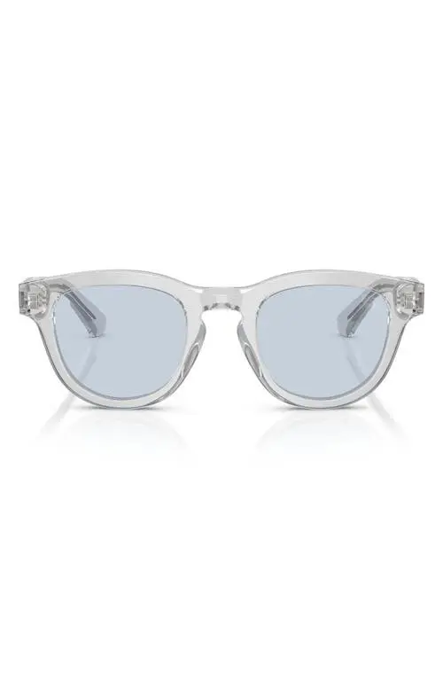 Burberry 48mm Phantos Sunglasses - Grey/azure