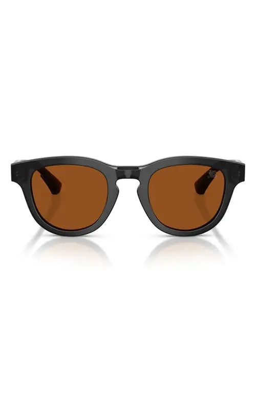 Burberry 48mm Phantos Sunglasses - Grey/dark Brown