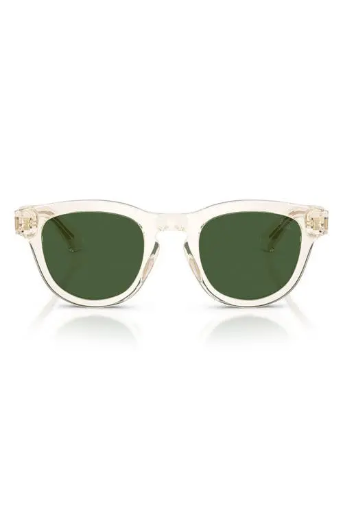 Burberry 48mm Phantos Sunglasses - Yellow/dark Green