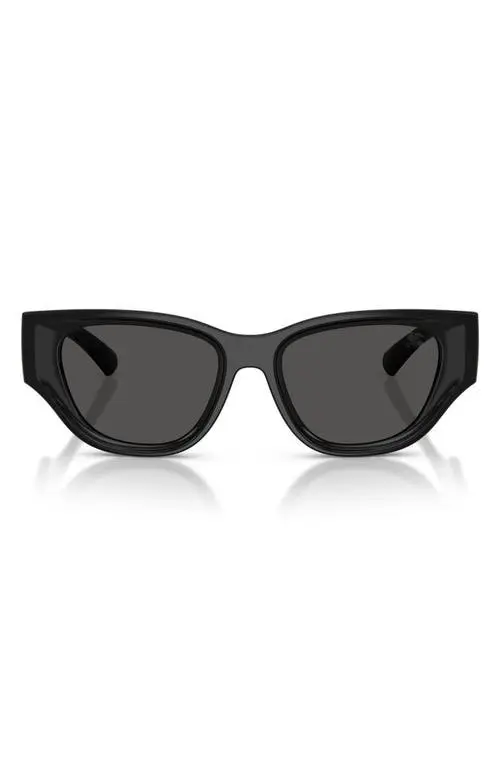 Burberry 52mm Cat Eye Sunglasses - Black/dark Grey