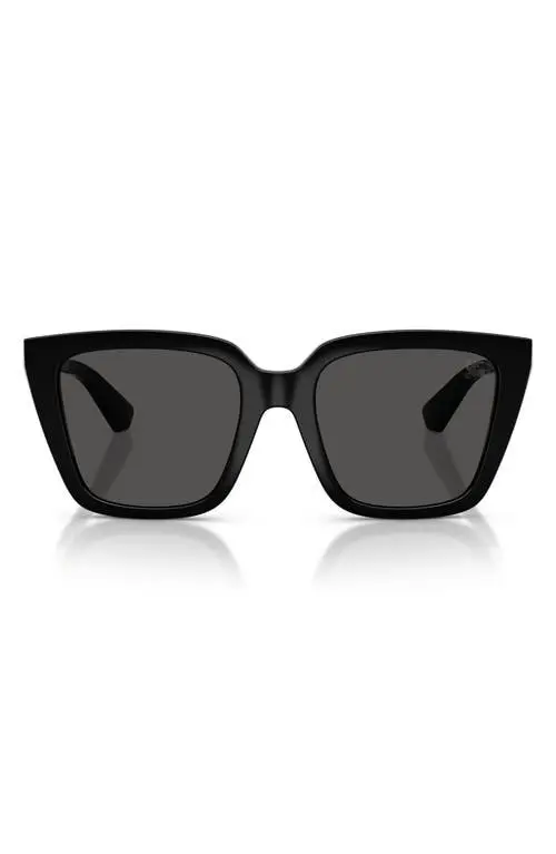 Burberry 52mm Square Sunglasses - Black/dark Grey