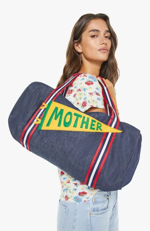 MOTHER Denim Duffle Bag
