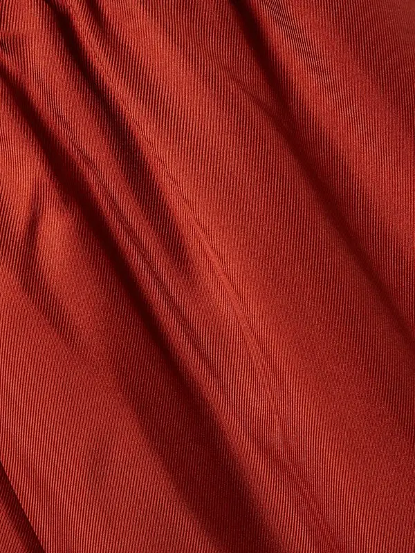 Loulou De Saison Alera Silk-twill Wide-leg Pants - Red
