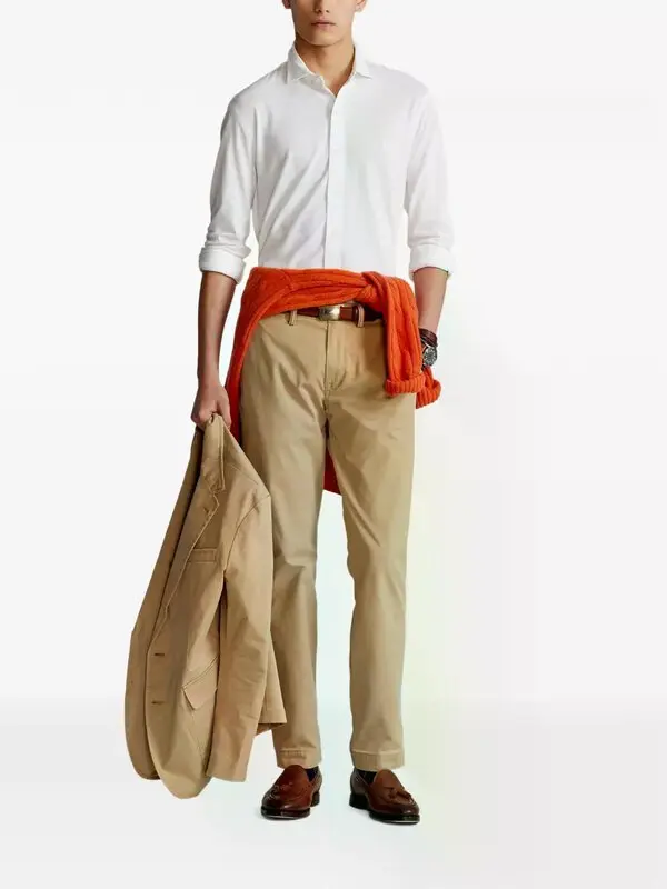 Polo Ralph Lauren Long-sleeve Buttened Shirt - White