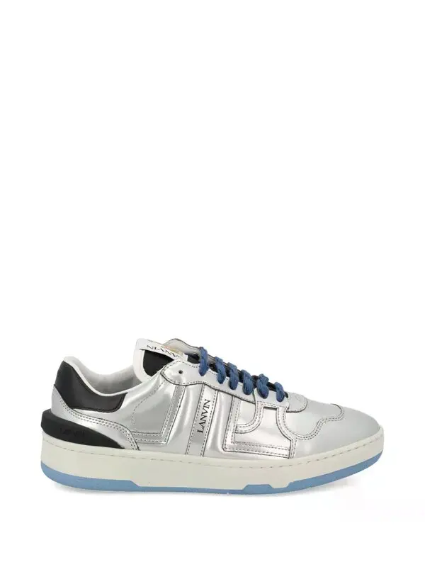LANVIN Lace-up Sneakers - Silver