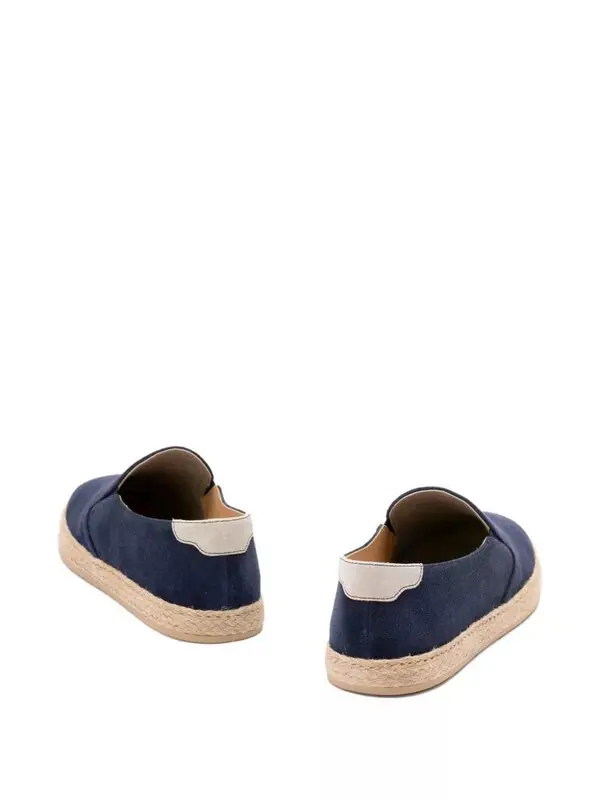 Brunello Cucinelli Suede Jute Espadrilles