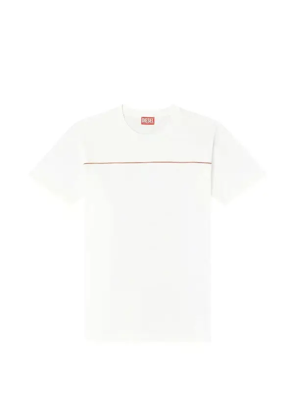 DIESEL® T-norm Round-neck T-shirt - White