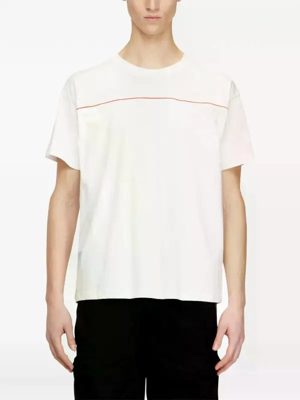 DIESEL® T-norm Round-neck T-shirt - White