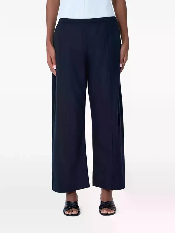 Khaite Elasticated Wide-leg Palazzo Pants