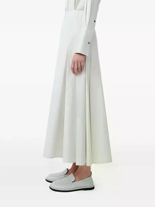 Studio Nicholson Lawson Pleated Midi Skirt