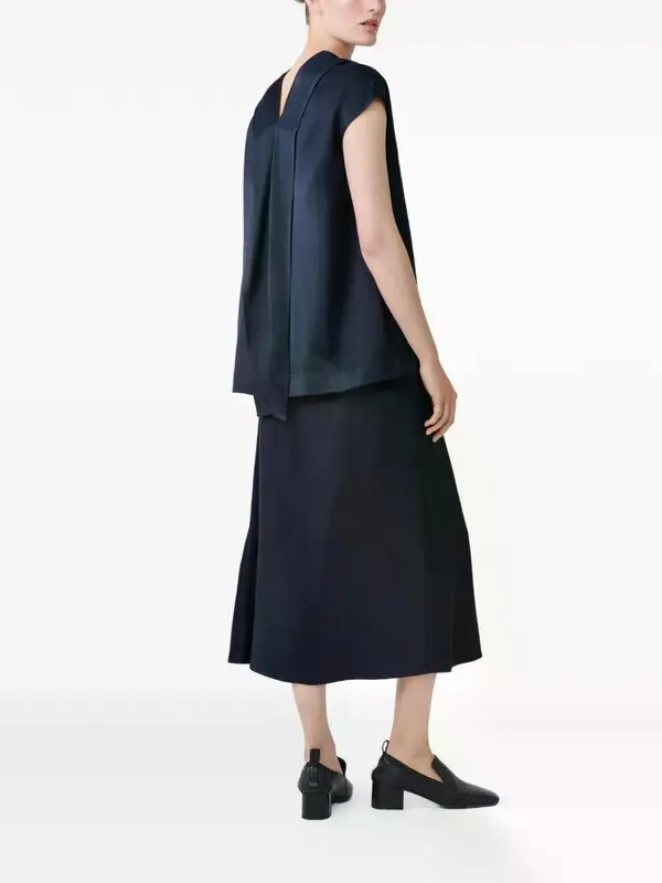 Studio Nicholson Asymmetric Midi Skirt
