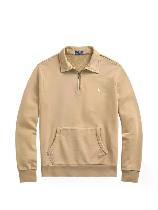Polo Ralph Lauren Zip-fastening Pocket Polo Shirt - Neutrals
