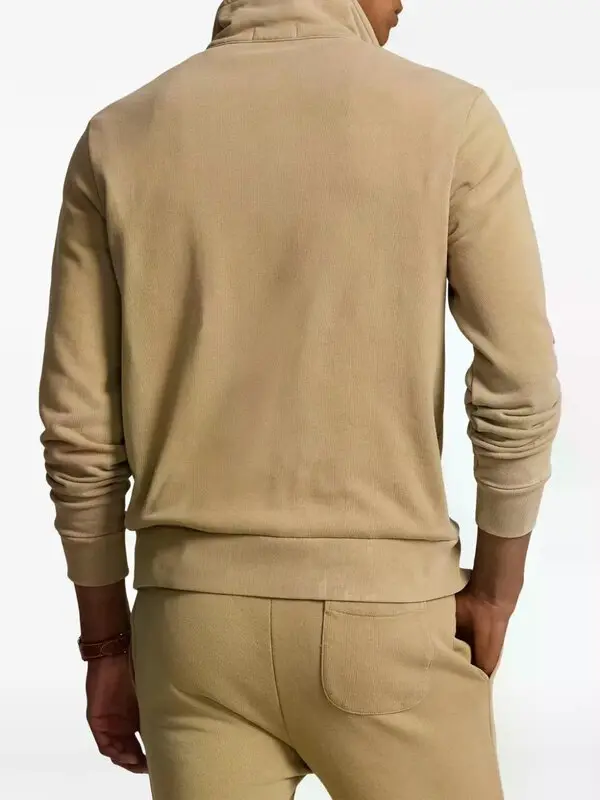 Polo Ralph Lauren Zip-fastening Pocket Polo Shirt - Neutrals