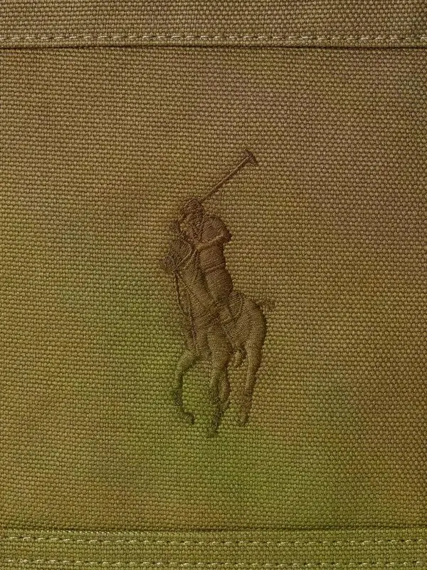 Polo Ralph Lauren Embroidered-logo Tote Bag - Green