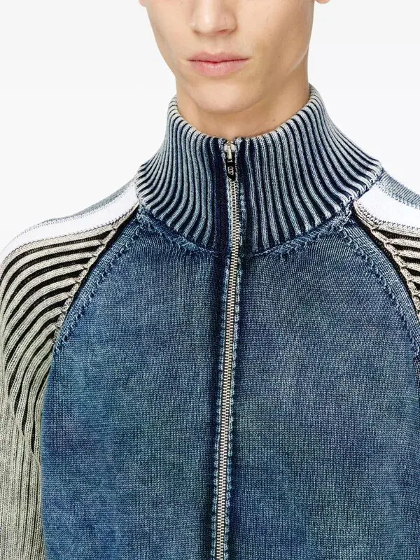 DIESEL® K-heronimo Raglan-sleeve Cardigan - Blue