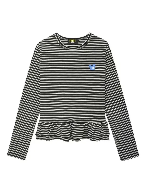 MINI CREAM Striped Long-sleeve T-shirt