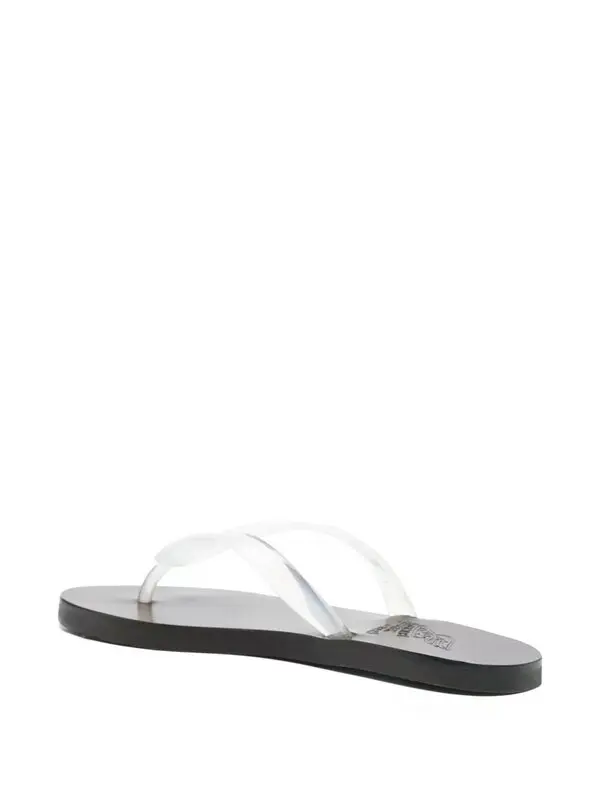 ANCIENT GREEK SANDALS Saionara Jelly Flip-flops - White