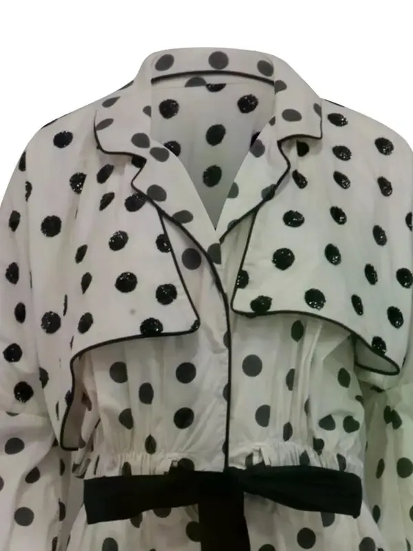 Johanna Ortiz Polka Dot Midi Dress