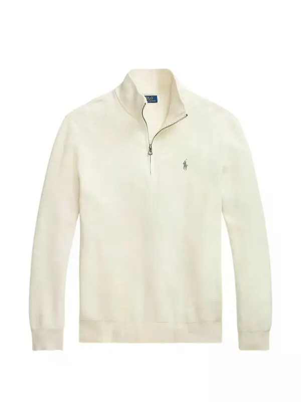 Polo Ralph Lauren Zip-fastening Logo-embroidered Sweater