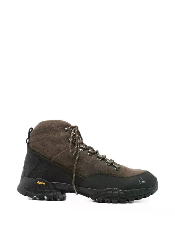 ROA Lace-up Lug-sole Boots