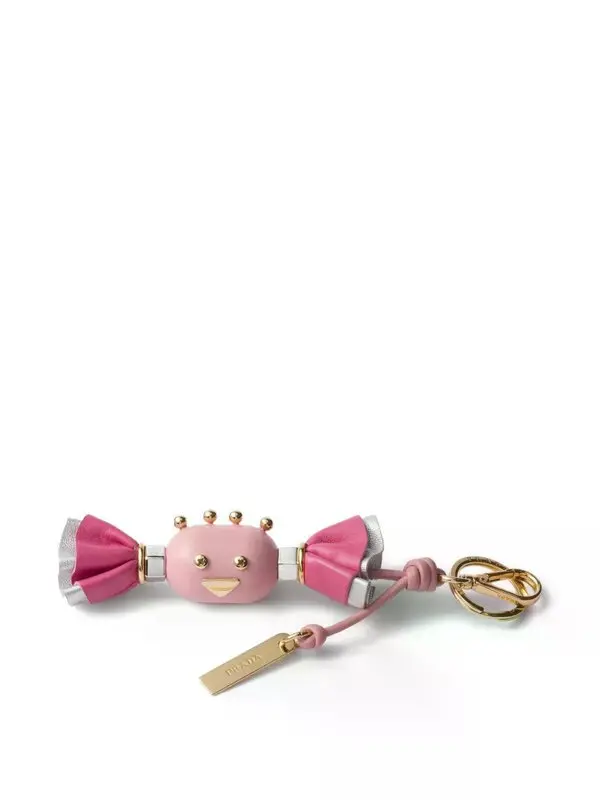 Prada Candy Charm Keyring - Pink