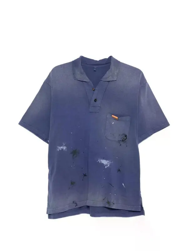 KHOKI Buttoned Pocket Polo Shirt