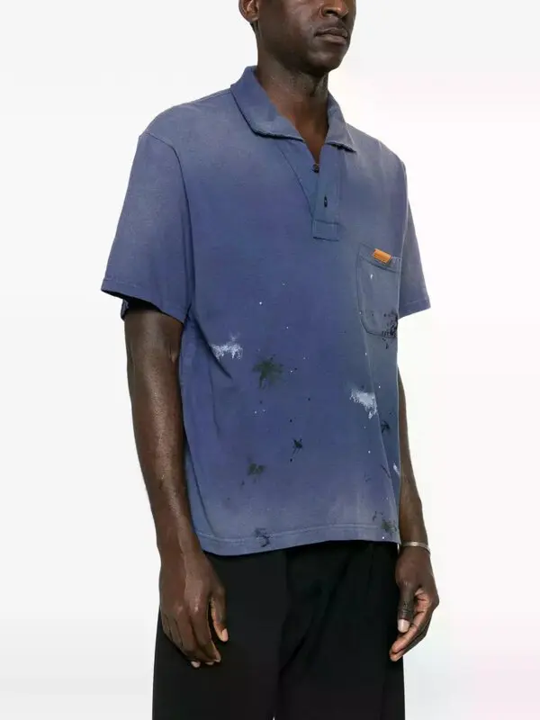 KHOKI Buttoned Pocket Polo Shirt