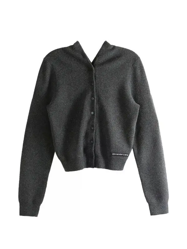 Alexander Wang Button-up Cardigan - Grey