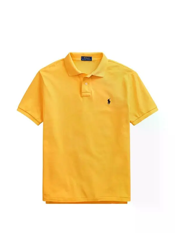 Polo Ralph Lauren Logo-embroidered Polo Shirt - Yellow