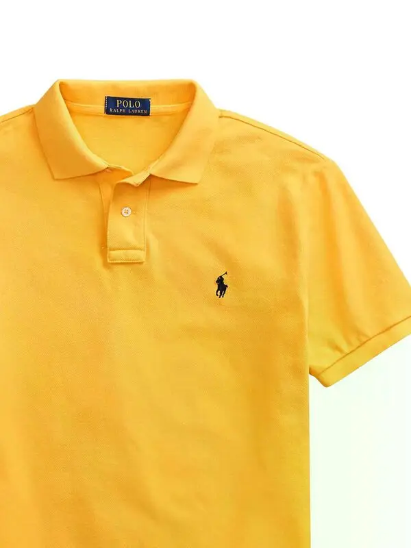 Polo Ralph Lauren Logo-embroidered Polo Shirt - Yellow