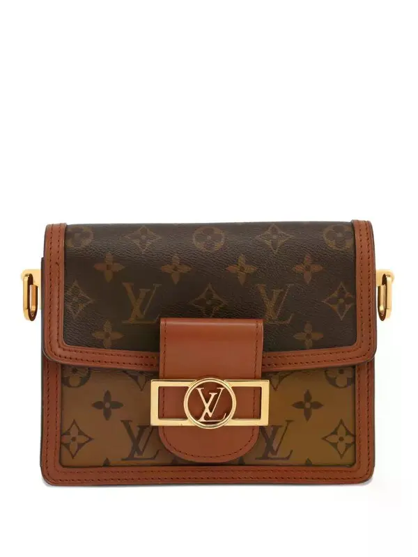 LOUIS VUITTON 2020s Mini Dauphine Monogram Shoulder Bag