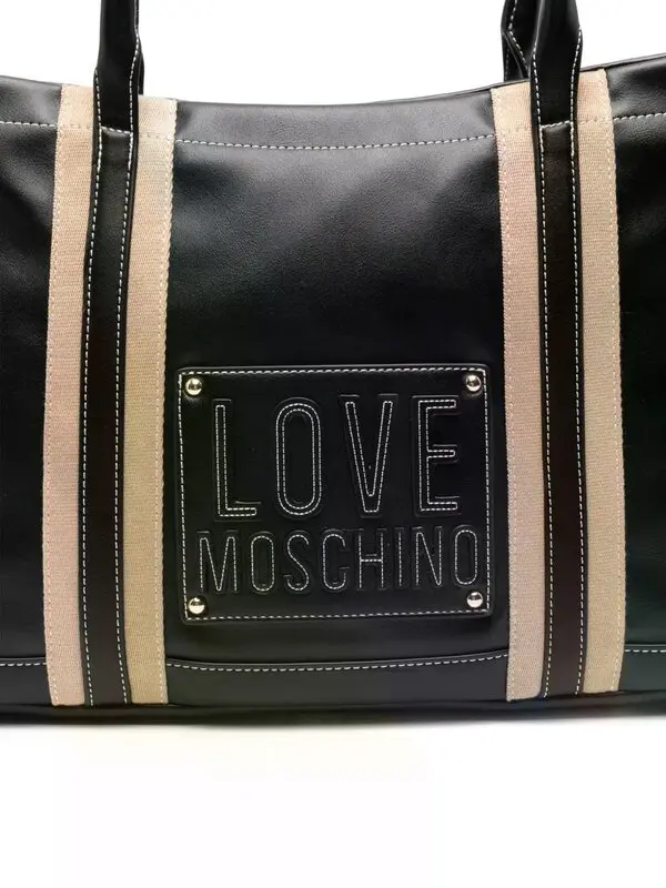 Moschino Logo-patch Shoulder Bag