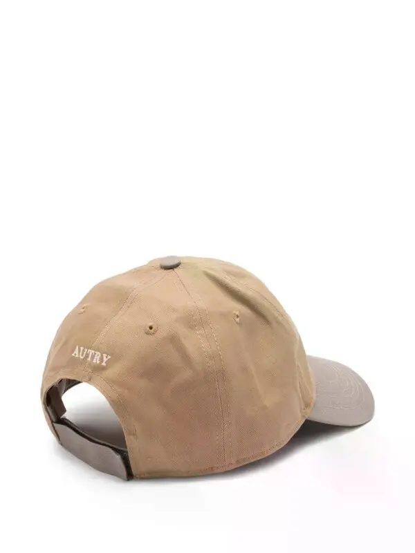 AUTRY Embroidered Baseball Cap - Neutrals