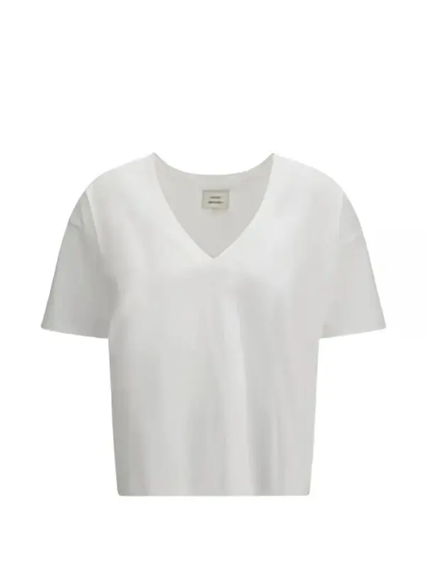 Loulou De Saison V-neck T-shirt - White