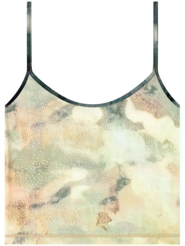 DIESEL® Embellished Top - Neutrals