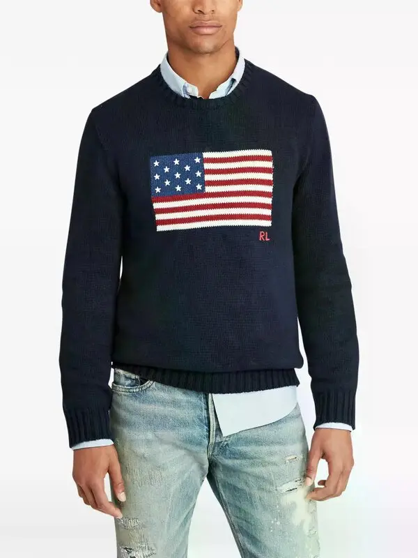 Polo Ralph Lauren Crew-neck Long-sleeve Sweater
