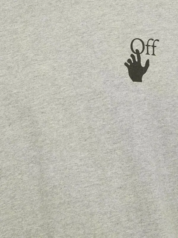Off-White Faded Logo-motif T-shirt
