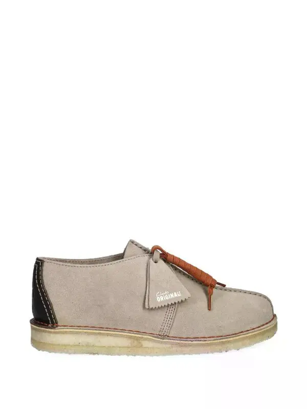 Clarks Desert Trek Suede Loafers - Neutrals